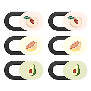 SOLUSTRE 6pcs Camera Cover Camera Privacy Cover Phone Camera Blocker Phone Camera Slide Laptop Camera Slide Webcam Camera Slide Laptop Camera Blocker Notebook asb Protective Cover