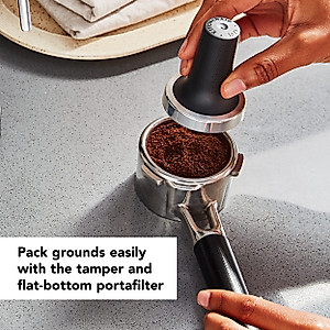 KitchenAid Semi-Automatic Espresso Machine KES6403, Black Matte