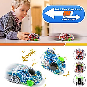 Buauty 50 Pcs Toy Cars Mini Pull Back Cars, Party Favors for Kids, Small Racing Car Carnival Prizes Classroom Rewards, Pinata Stocking Goodie Bag Stuffers Birthday Toys for Girls Boys Toddler
