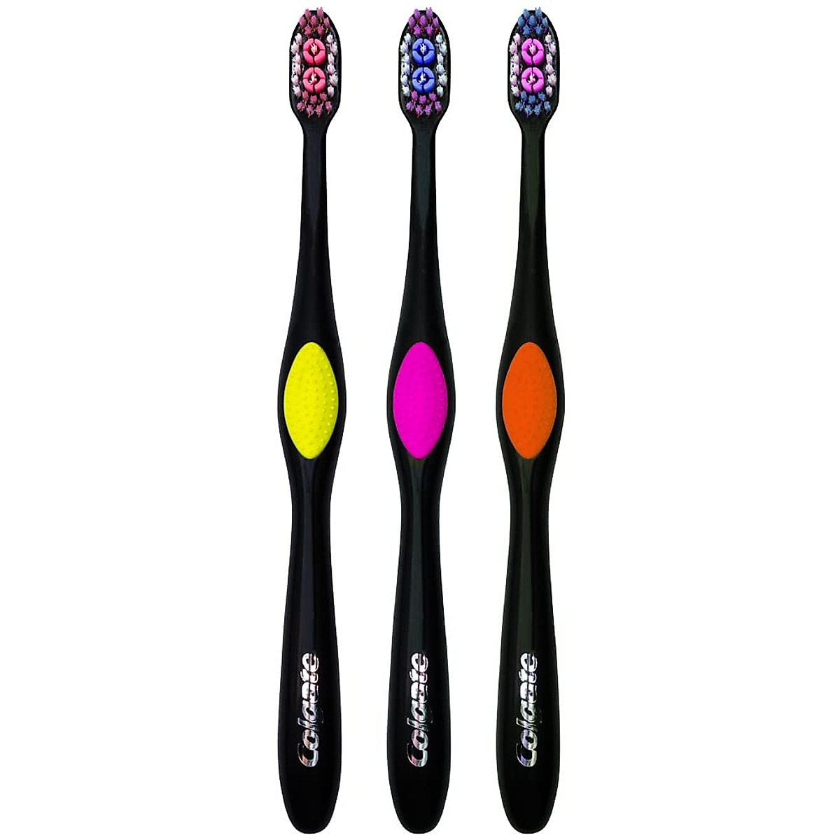 Colgate 360 Fresh N' Protect Toothbrush, Ultra Compact, Soft (Colors May Vary) - Pack of 3