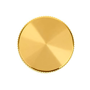 Beduan Solid Brass Refill 1 LB Propane Cylinder Cap Camping Gas Tank Caps (Pack of 7)