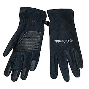 Columbia Women Agent Heat IIl Omni-Heat Thermal Reflective Fleece Gloves (M, Black)