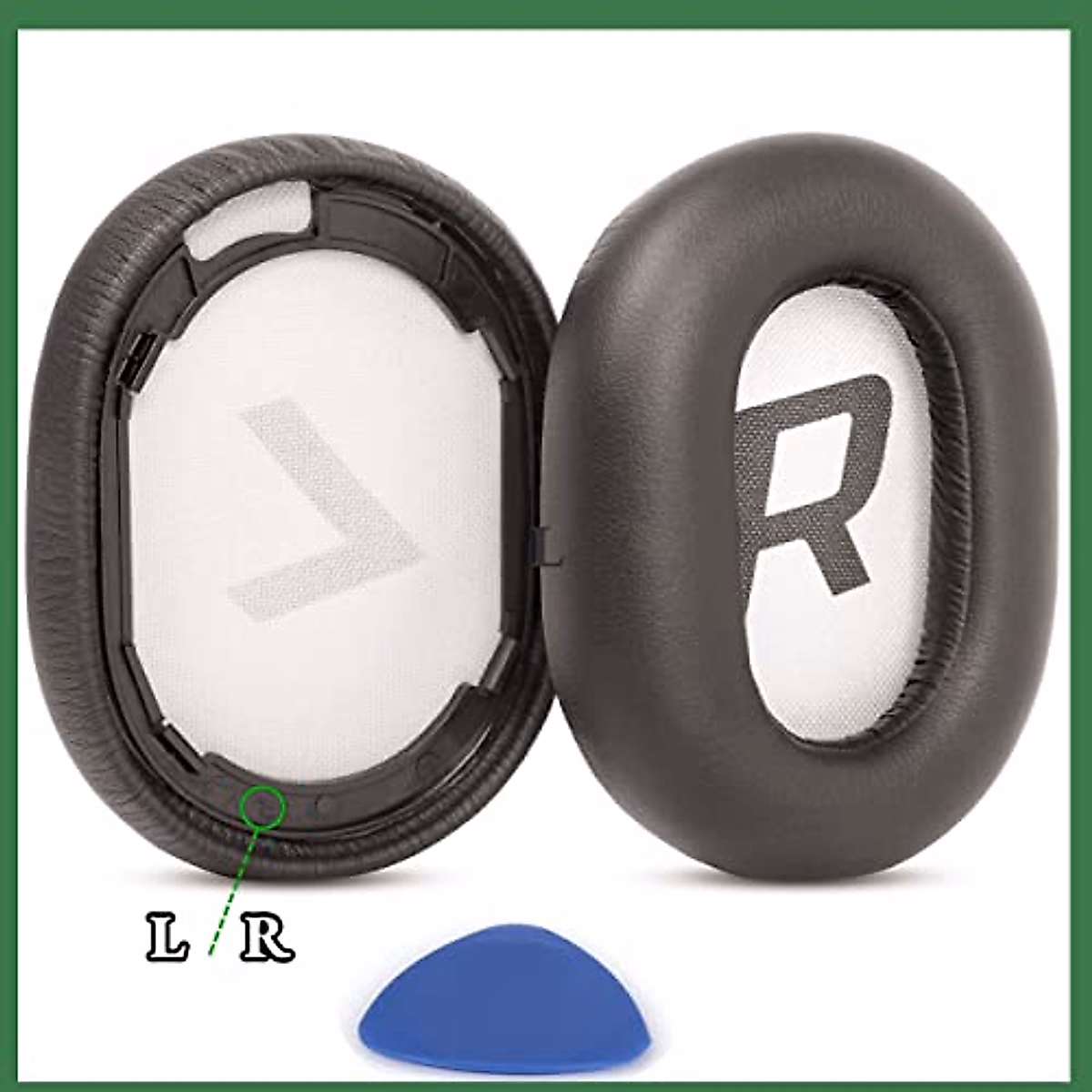 YunYiYi BackBeat Pro 2 Ear Pads Replacement Ear Cushions Compatible with Plantronics BackBeat Pro 2/Voyager 8200 UC Headphones Earpads Ear Cups Parts (Brown)