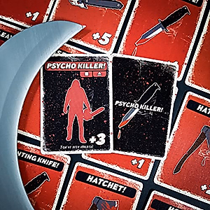 Escape Tabletop Games Psycho Killer, Fast-Paced, Hilarious and Strategic Party Game!