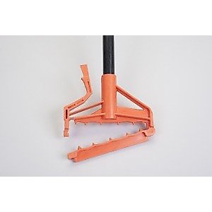 Wet Mop Holder with Fiberglass Handle (Box of 6) 100% Made in USA