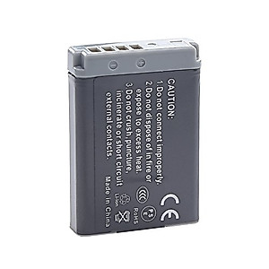 DSTE Replacement for NB-13L Li-ion Battery Compatible Canon PowerShot G5 X Mark II G5X G7X G9X G7 X Mark II G9X Mark II SX620 HS SX720 HS SX730 HS Digital Camera as NB13L