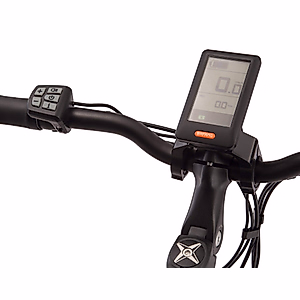 Schwinn Voyageur Electric Bike, Hub-Drive, Large Step-Over Frame, Black