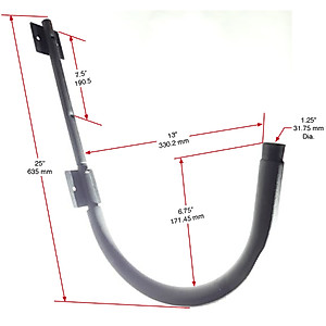 Tech Team Kayak Storage Hook SET100-POUND Capacity Garage SHED LADDERS Set of 2 Hooks