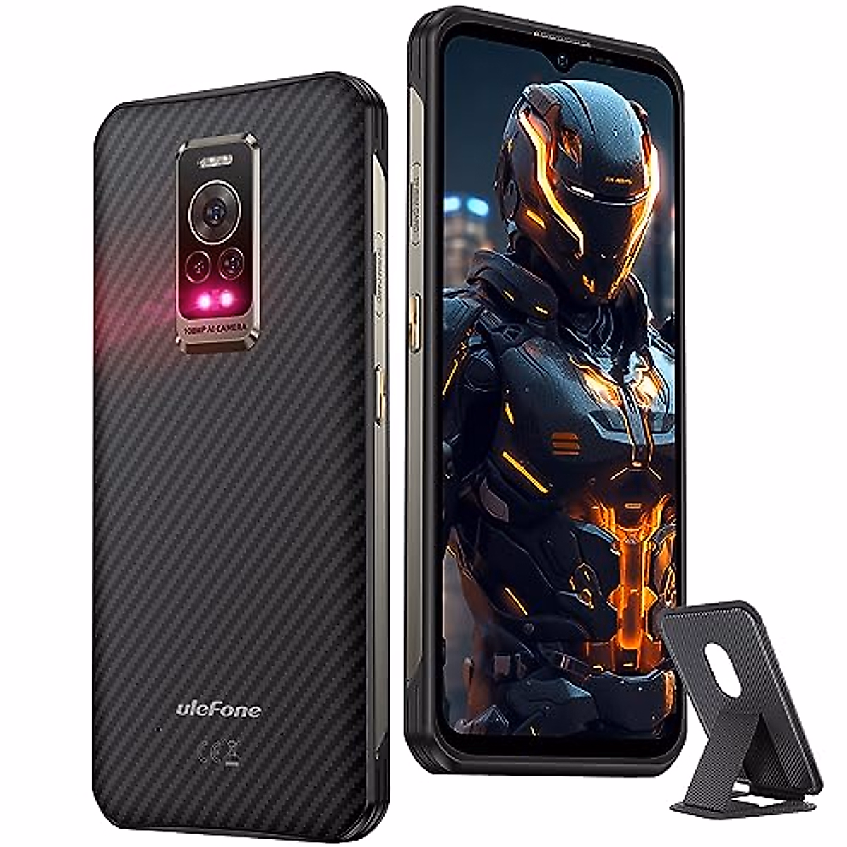 Ulefone Armor 17 Pro Rugged Smartphone, 13GB + 256GB, 108MP Triple Camera, 8MP Night Vision Camera, 66W Fast Charging, Helio G99 Processor, 6.58" FHD+, Android 12, 4G Dual SIM Unlocked Rugged Phone