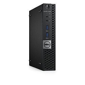 2018 Dell OptiPlex 5050 Micro Form Factor Business Desktop Computer, Intel Quad-Core i5-7500T up to 3.30GHz, 8GB DDR4 RAM, 128GB SSD, HDMI, USB 3.0, KB & Mouse, Only 2.6 Lb, Windows 10 Professional