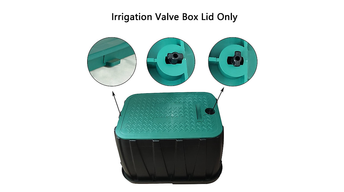 12x17 Valve Box Cover Lid for Outside Irrigation | Heavy Duty & Easy ...