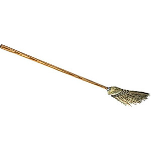 Carlisle FoodService Products 4135067 Commercial Corn Broom with Solid Wood Handle, 12" Wide (Case of 12)