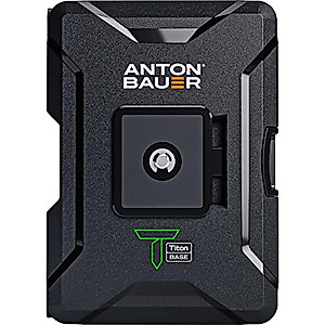 Anton Bauer Titon Base Kit, Compatible with Canon 5DmkIV, 5DmkIII, 5DmkII, 6D, 7D, 7DmkII, BMMCC (20"), LP-E6, Lithium Battery Pack, Battery Replacement, Quick Release Battery