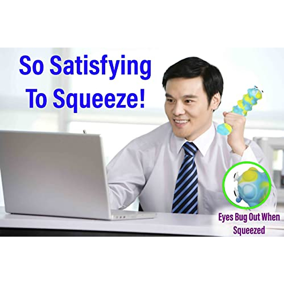 KINIA Squidopop Pop It Baby Toddler Suction Bath Toys Child Fidget Sensory Toy Caterpillar Animal Fidgets (4 Pack, Pop It Squidopop)