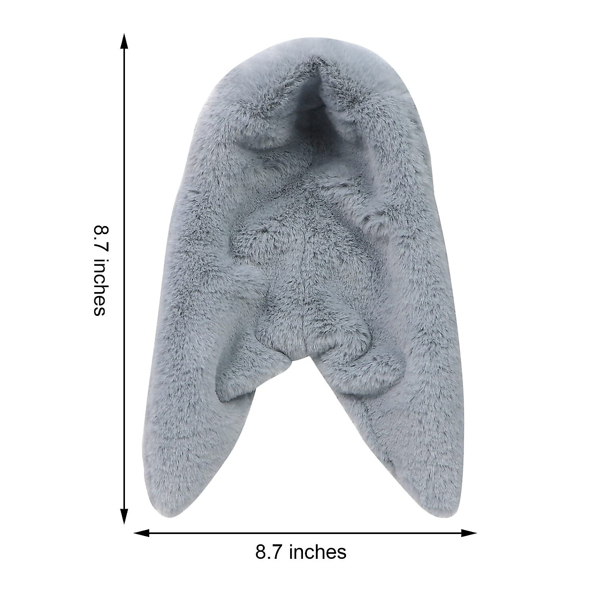 Cozy Bird Blanket Parrot Cage Snuggle Hut Warm Bird Nest House Bed Hanging Hammock for Parakeet Cockatiel Conure African Grey (Medium, Grey)