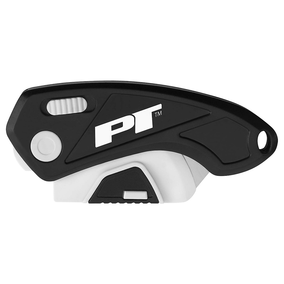 Performance Tool W692 Slim and Lightweight Utility Knife - High Impact ABS, Push-Button Blade Change, and Slide-Release Button for Safety