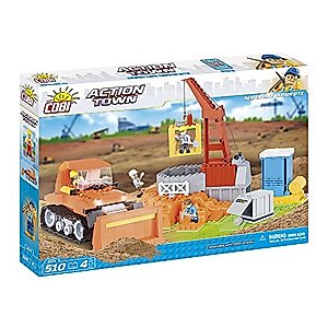 COBI 1674 Action Town - Heavy Machinery (510 Pcs) Toy, red