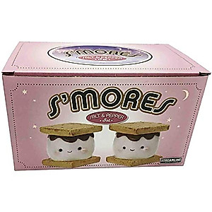 Streamline Imagined Marshmallow Smores Salt and Pepper Shaker Set Ceramic