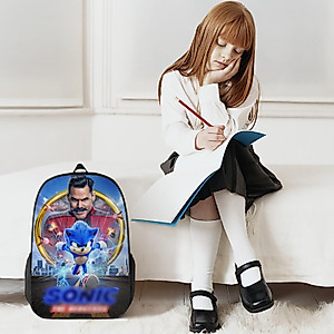 Anime Backpack 3d Printed Backpack for Men Women Travel Sports, Laptop Backpack Shoulders Casual Daypack for Unisex 17 Inch