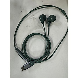 APETOO USB C Headphones for iPhone 16 15 Pro Plus iPad Pro,USB Type C Earphones HiFi Stereo USB C Wired Earbuds Microphone Volume Control for Galaxy S24 S23 S22 S21Pixel 9 8 7 7a 6 Pro 6a Turquoise