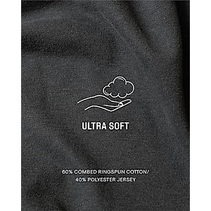 True Classic Mens T-Shirts - Short Sleeve Crew Neck Plain Novelty T Shirt for Men, Pack of 6, Variety, L