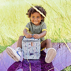 Petunia Pickle Bottom Baby Cooler Bag | Perfect for Baby Bottles and Snacks | Insulated & Reusable Bottle Cooler and Baby Holder | Disney & Pixar Playday