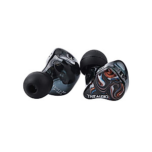 Linsoul THIEAUDIO Legacy 4 1DD+3BA Hybrid Driver in-Ear Monitor with 2 Tuning Switch, Detachable 7N OCC 0.78mm 2Pin Cable, Custom Faceplate