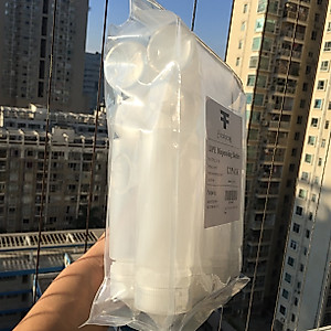 FURUIPENG 120mL LDPE Unicorn Plastic Thin Tip Dropper Bottles 4oz Free Mini Funnel (12 Pack)