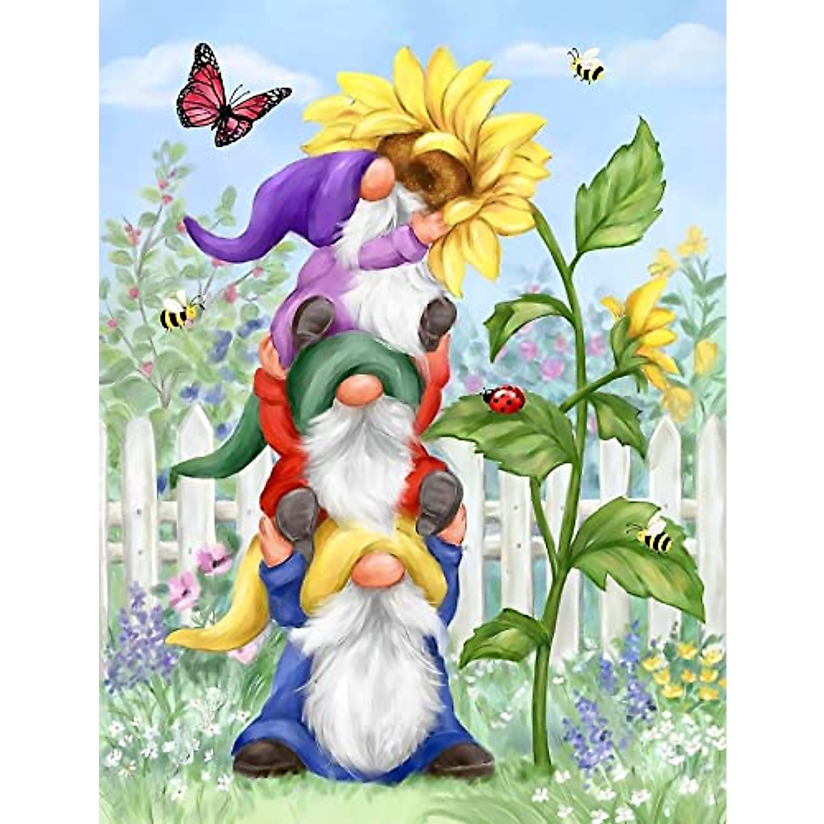 Hyporeak Diamond Painting Kits for Adults,Diamond Art Kit,5D Diamond Painting Kit Full Drill Round for Gift,Wall Decor,Relaxing(12x16)