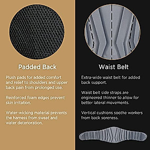 AFP Demon Fall Protection Comfortable Safety Harness (OSHA/ANSI PPE)