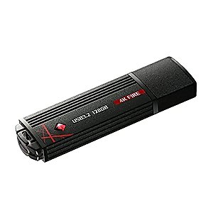 TCELL 4K Fire 128GB USB 3.2 Flash Drive 400MB/s Above,UASP Supported, high Speed Solid State Flash Drive Thumb Drive Memory Stick for Designer Gamer Tesla dashcam Sentry Mode