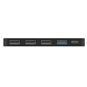 HUB Converter 2 to 5 Inline Docking Station Splitter Multifunctional Hub for Gaming Console