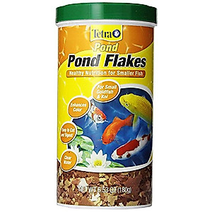 TetraPond 16210 Flaked Fish Food, 6.35-Ounce - 2 Pack