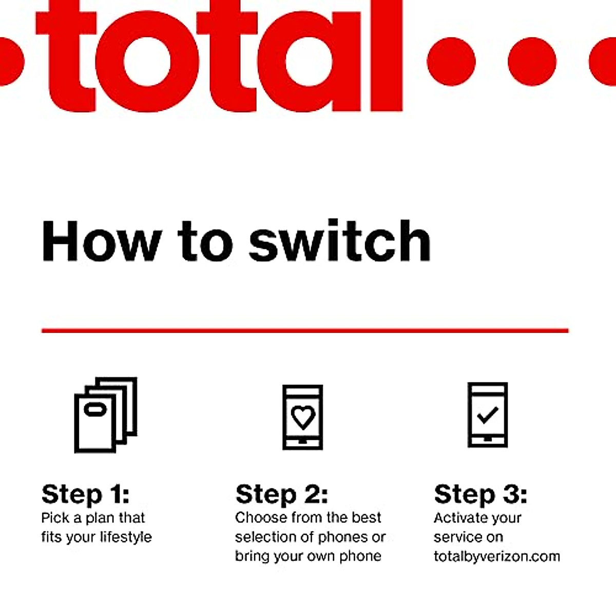 Total by Verizon BLU View 3, 32GB, Blue - Prepaid Smartphone (Locked)