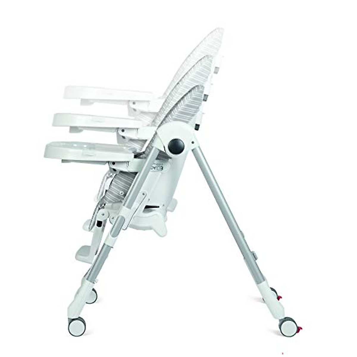 Prima Pappa Zero 3 - High Chair - for Children Newborn to 3 Years of Age - Made in Italy - Gold (White & Gold)