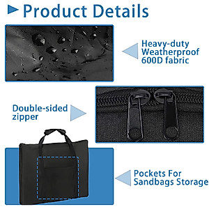 Rilime Griddle Carry Bag for Camp Chef Griddle SG30,SG14,FG20,MSG20 Models,600D Waterproof Dustproof Griddle Accessories Storage Bag for Camp Chef