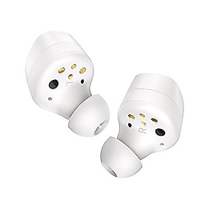 Sennheiser Momentum True Wireless 3 Earbuds -Bluetooth in-Ear Headphones for Music & Calls with Adaptive Noise Cancellation, IPX4, Qi Charging, 28-Hour Battery Life, White 509181 (Renewed)