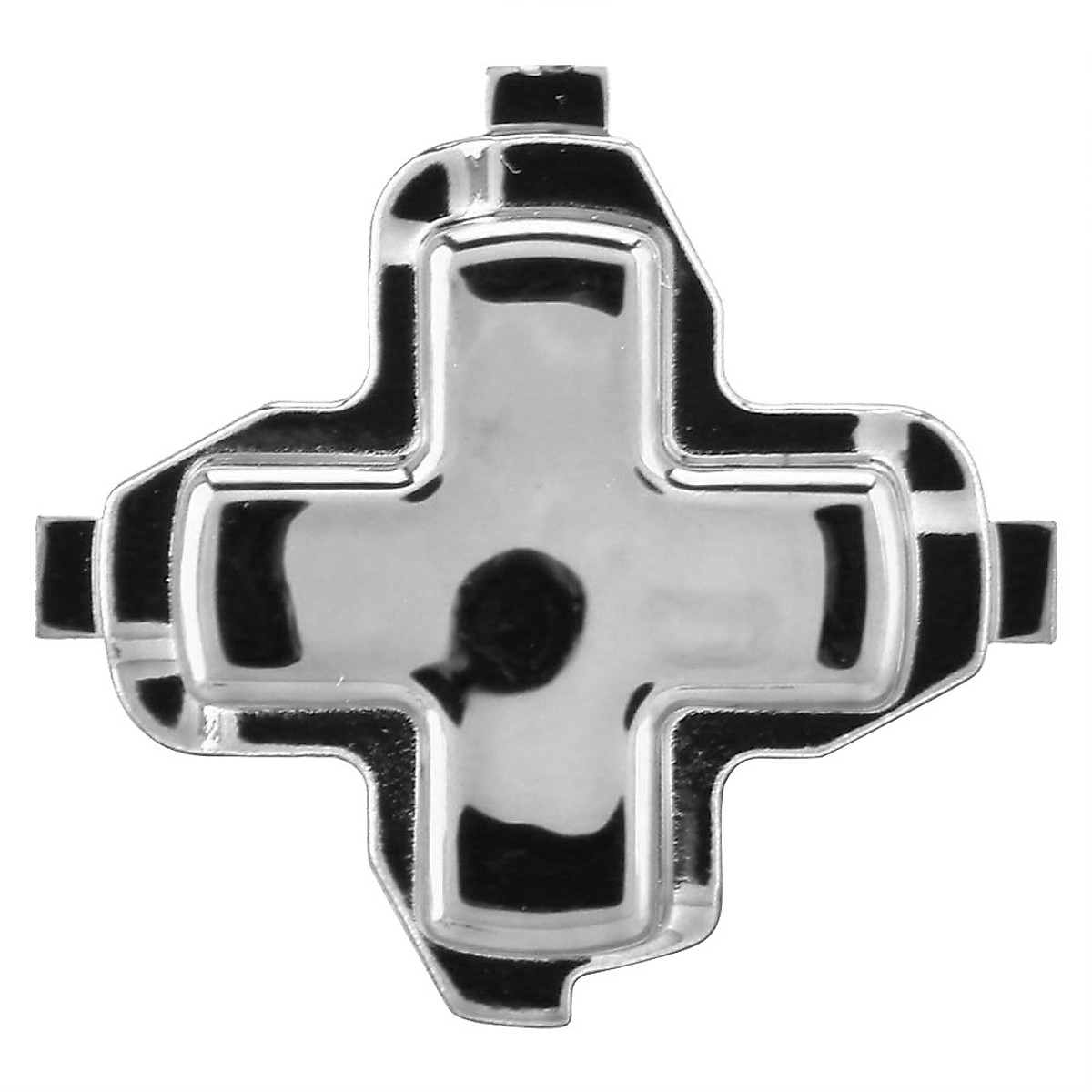 Colorful Buttons Set for One Controller, Game LB RB LT RT Screwdriver Kit Replacement Part Tool(Silver)