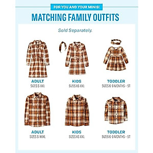 The Children's Place,and Toddler Long Sleeve Fashion Dress,HAY Stack,4T