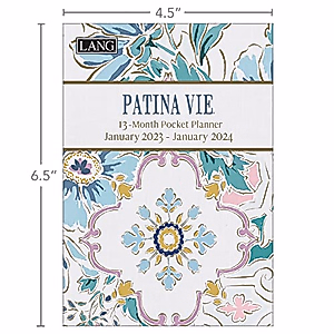 LANG PATINA VIE 2023 MONTHLY POCKET PLANNER (23991003190)