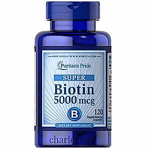 Puritan's Pride Biotin 5000 mcg-120 Capsules