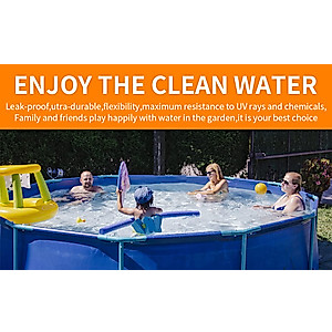 Swimming Pool Replacement Hose,1.25Inches Diameter Replacement Hose,Pool Filter Replacement Hose Compatible with filter Pump 330 GPH, 530 GPH, and 1000 GPH.(59in length)