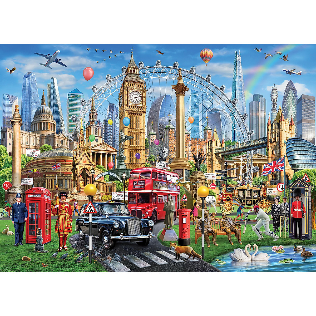 PETER PAUPER PRESS London 500 Piece Jigsaw Puzzle