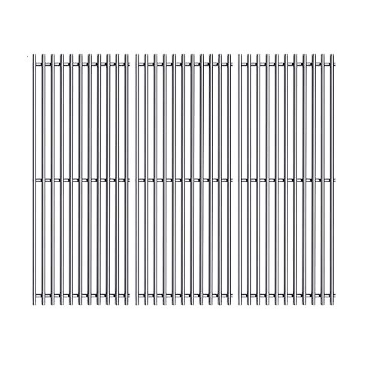 Votenli Scb007 (3-Pack) 18 1/4" Stainless Steel Cooking Grid Grates Replacement for Charbroil 461210010 463210011 463224611 463225312 463247009 463247109 463257010 463241313 463241314 466241313
