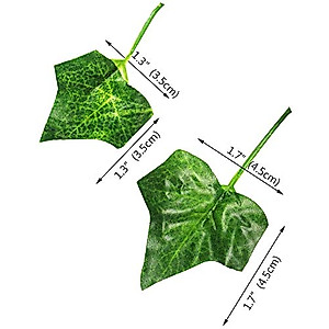 Gooteff 168 Ft Fake Plants Artificial Ivy Leaf Greenery Garland Plants Fake Hanging Vine Garland Fake Leaves for Party Garden Office Christmas Wedding Wall Home Decor（24 Pack）