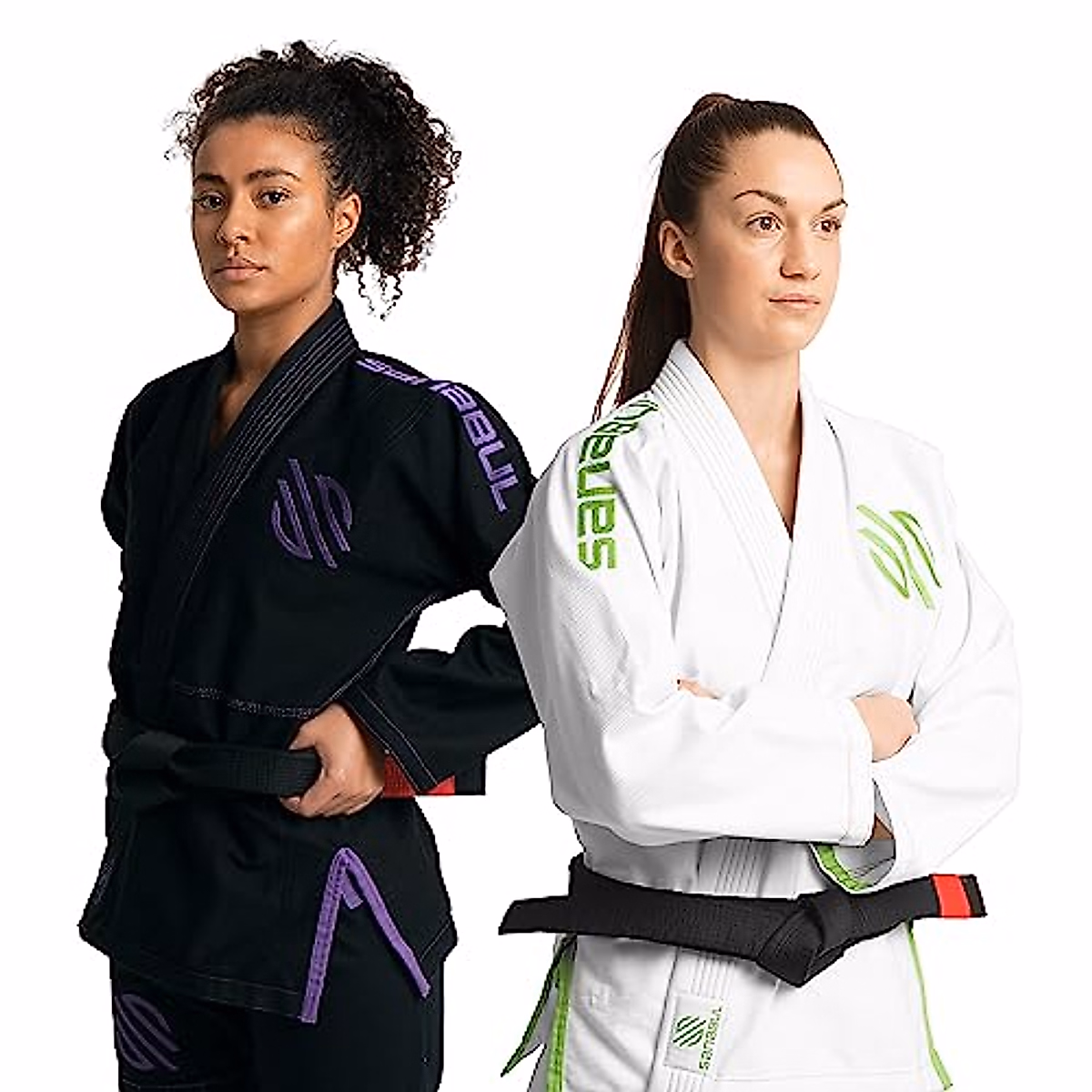 Sanabul Essential BJJ Gi for Women Brazilian Jiu Jitsu Gi for Women Lightweight Preshrunk Fabric - White, W4