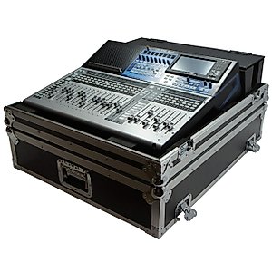 Harmony Audio HCPRE2442DHW Flight Dog House Road Case Compatible with Presonus StudioLive 24 Mixer