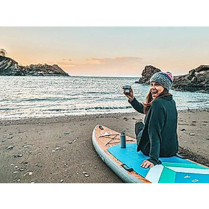 Ocean Bottle - Recycled Stainless Steel Drinks Reusable Water Bottle - Eco-Friendly & Reusable - Rock Grey - 500ml