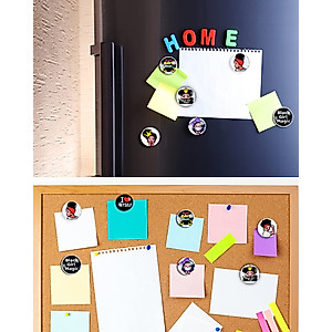 12 Pack Black Girl Magic Refrigerator Magnets-Funny Refrigerator Magnets-Whiteboard Decoration Magnet-Locker Magnets Cute Refrigerator Magnet, Kitchen Classroom and Office