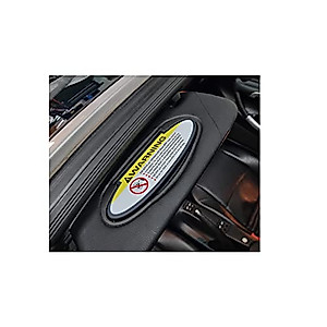 Replacement Sunvisor Vanity Mirror Cover for Porsche 996, 997, 987 Boxster, Cayman